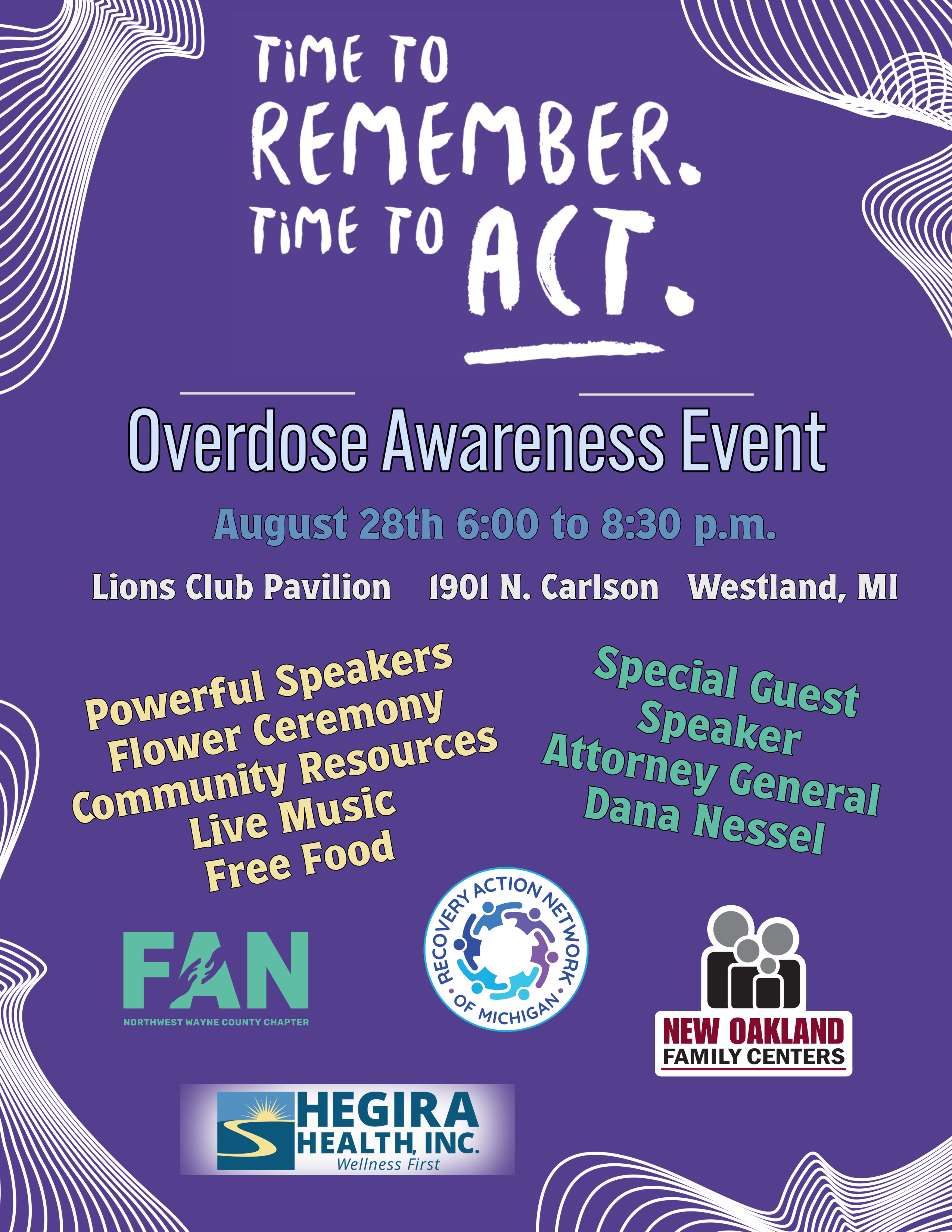 Meetings and Activities – Recovery Action Network of Michigan