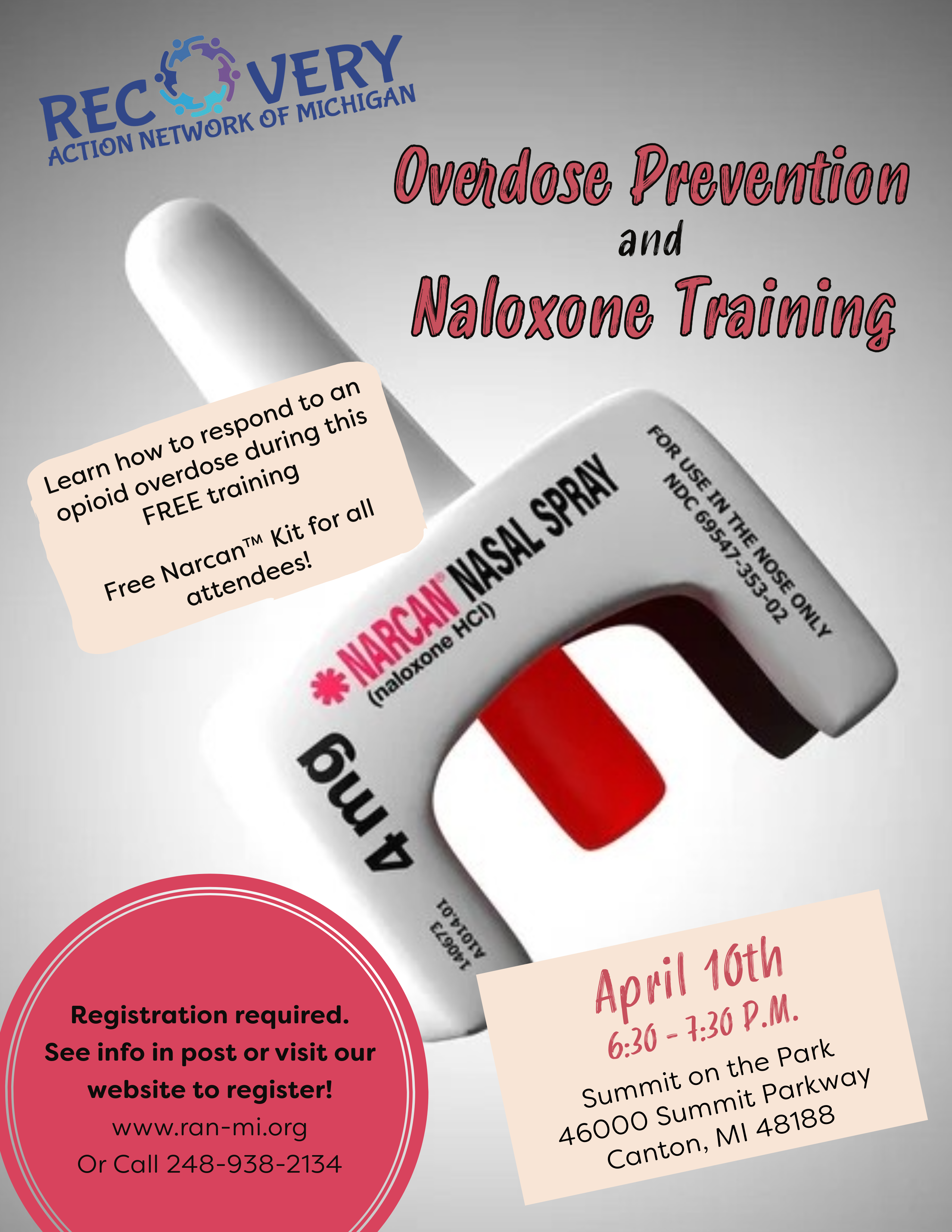 Meetings and Activities – Recovery Action Network of Michigan